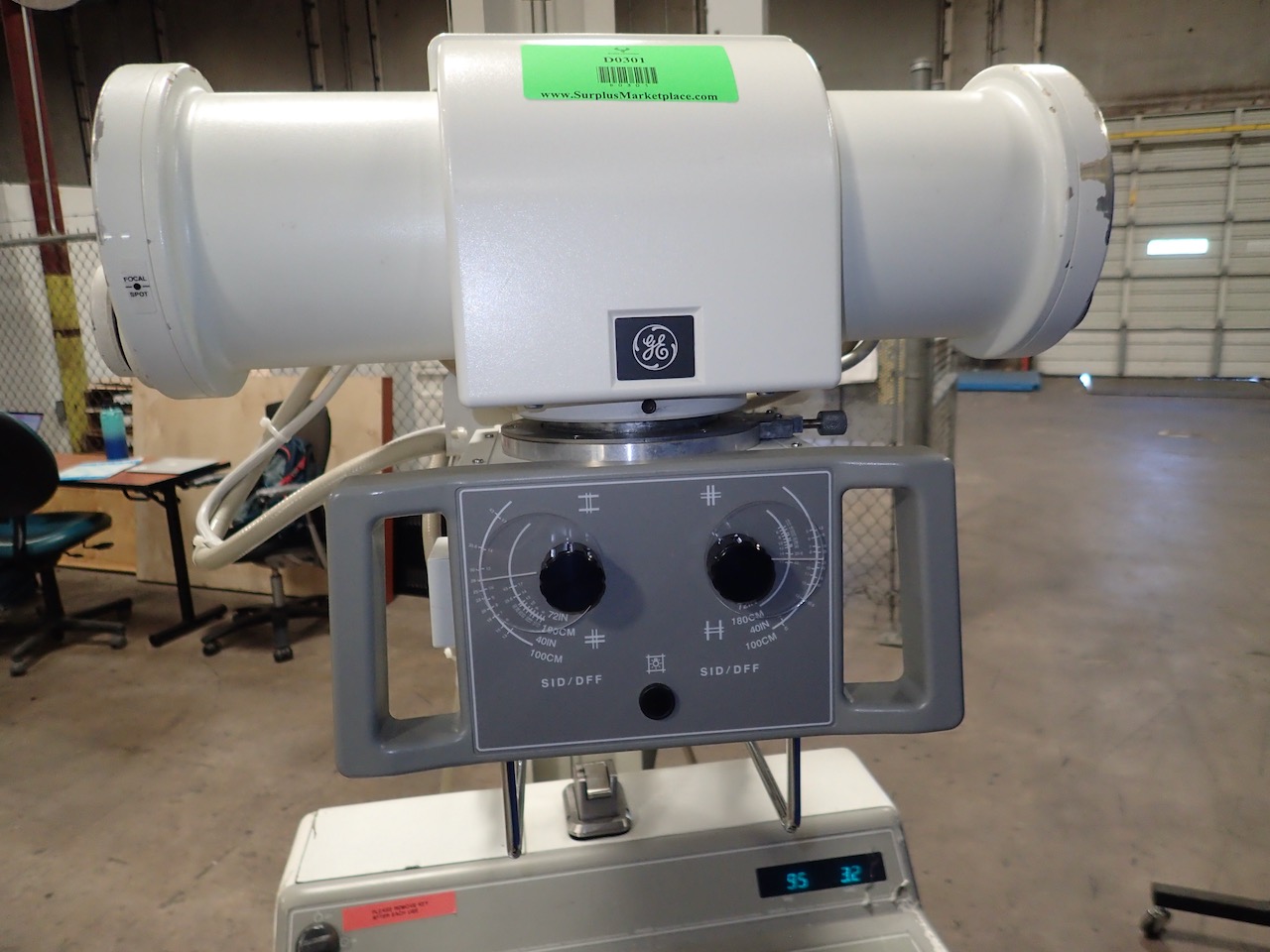 (1) GE AMX4 Plus Portable X-ray Machine With DRX-Mobile Digital ...