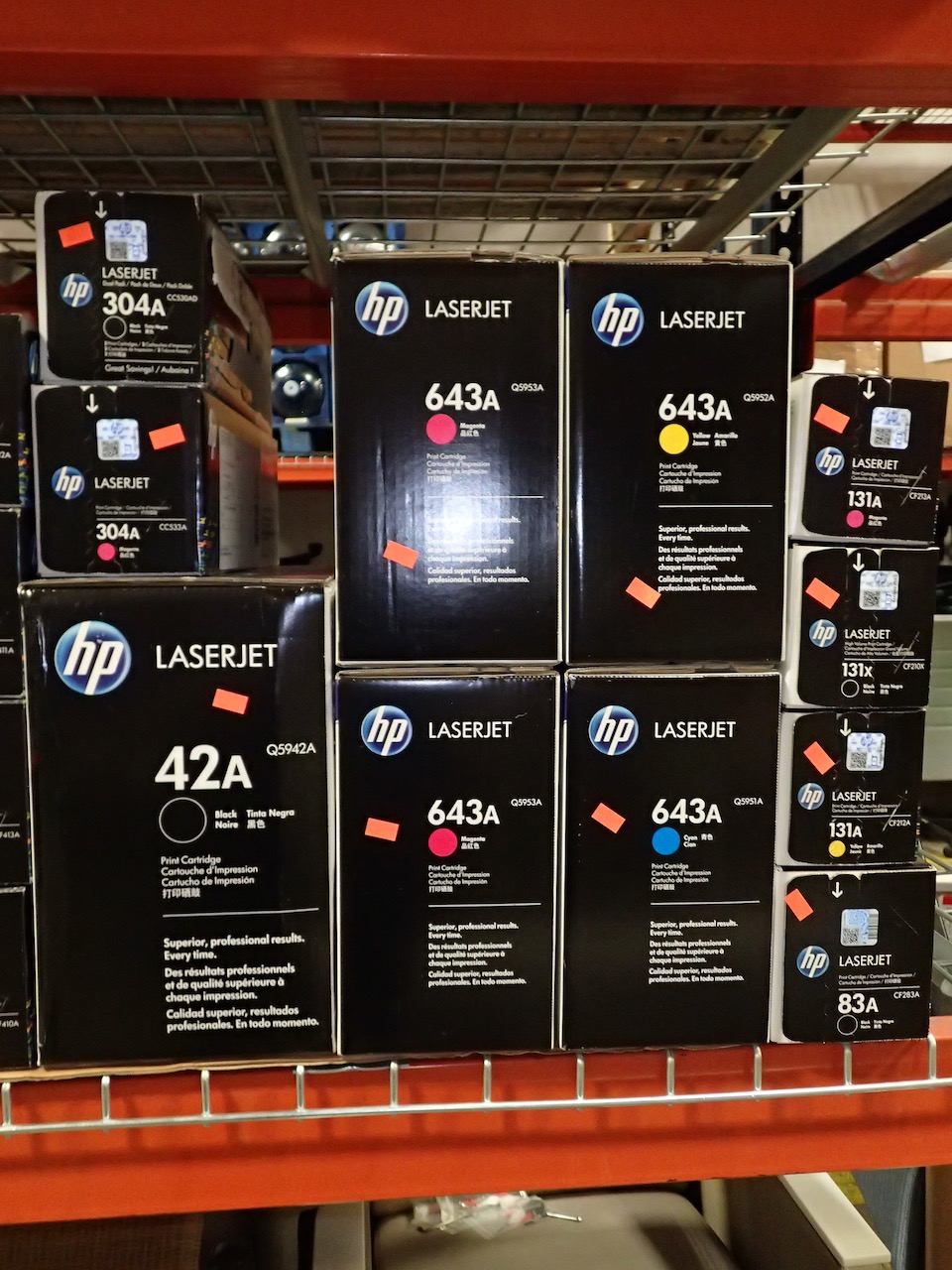 (75) Assorted Toner And Ink Cartridges - Surplus Marketplace