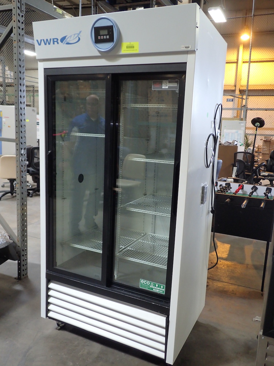 VWR HCCS-33 Glass Door Lab Refrigerator | Surplus Marketplace