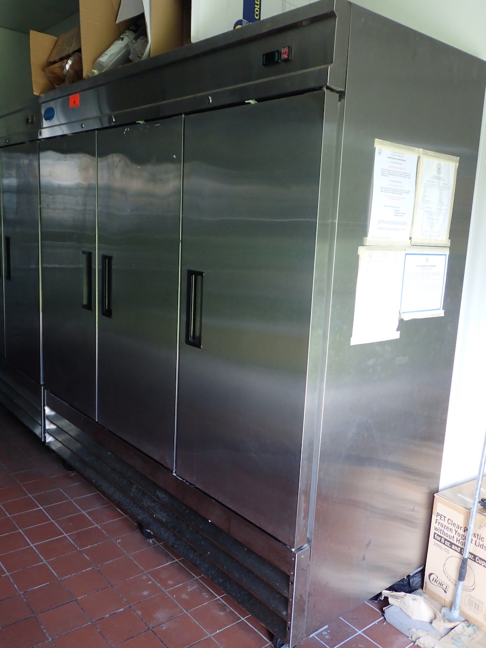 Equip Chefs CFD-3FF-HC Three Door Reach in Cooler | Surplus Marketplace