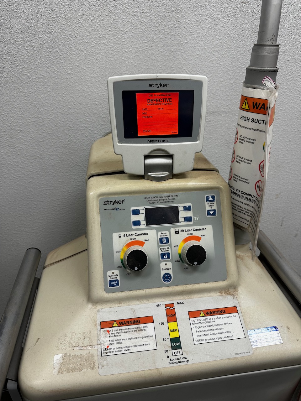 Stryker Neptune 2 Ultra Waste Management System | Surplus Marketplace