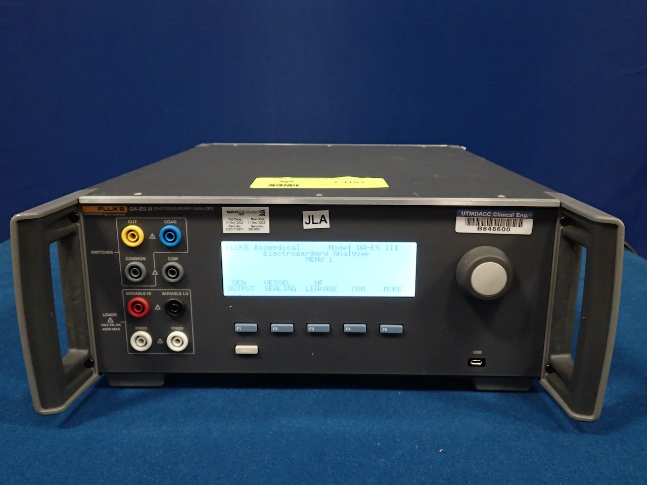 (1) Fluke QA-ES III Electrosurgical Analyzer | Surplus Marketplace