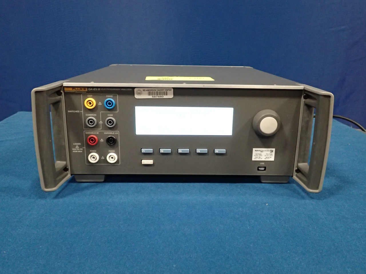 (1) Fluke QA-ES III Electrosurgical Analyzer | Surplus Marketplace