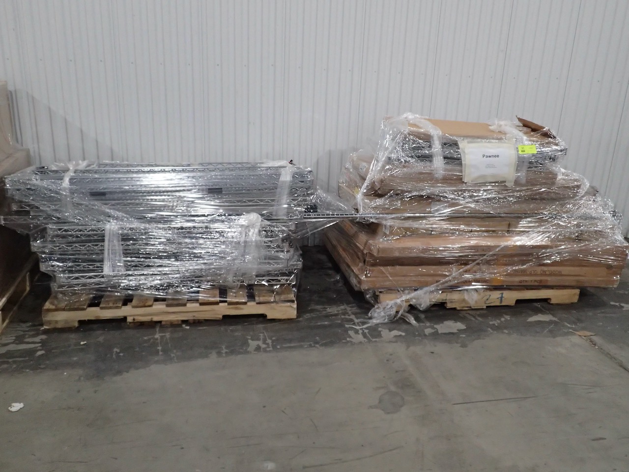 (2) Pallets of Metro Style Rack Components | Surplus Marketplace