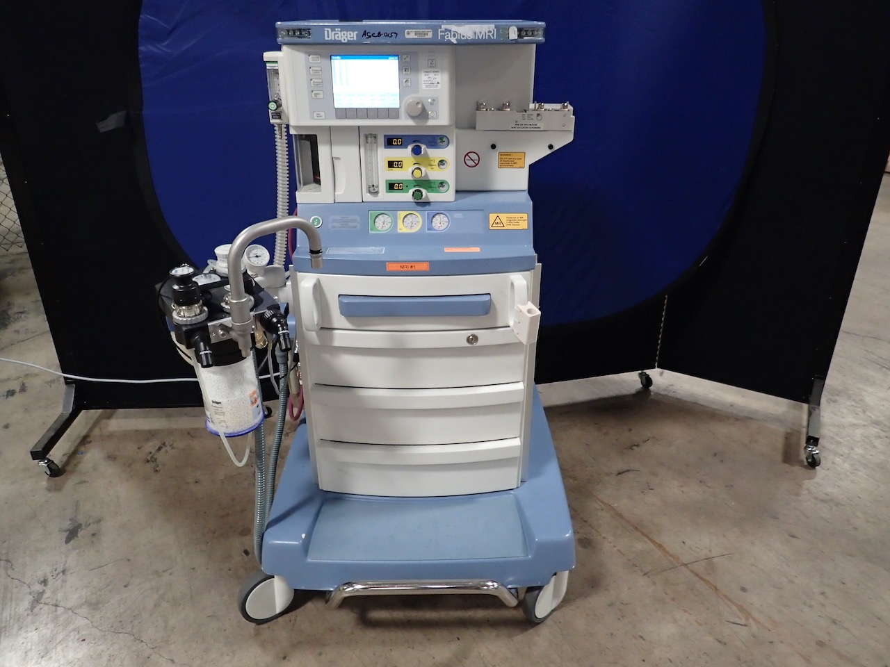 (1) Drager Fabius MRI Anesthesia Machine | Surplus Marketplace