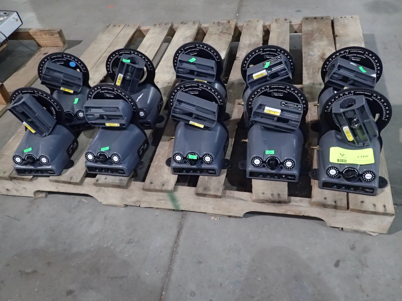 (10) Vernier Pneumatic Projectile Launchers | Surplus Marketplace