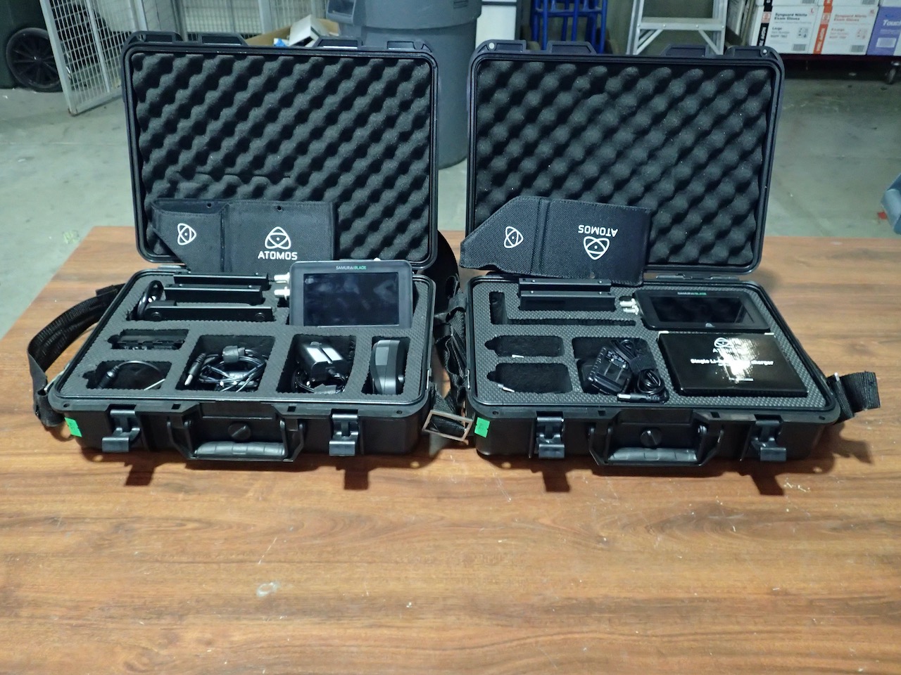 (2) Atomos Samurai Blade Units with Cases | Surplus Marketplace