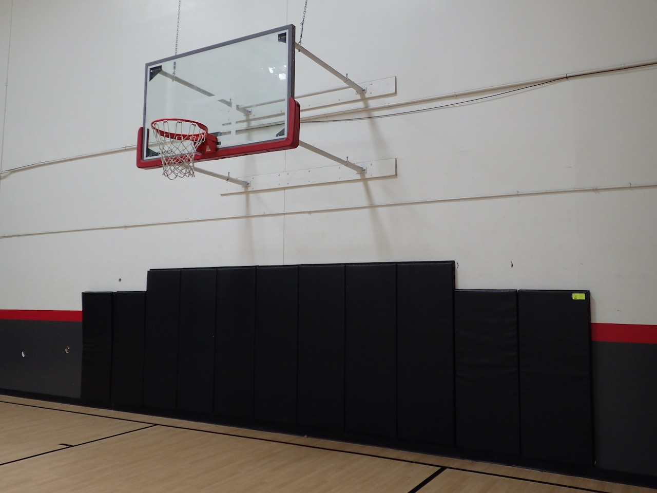 Gared Wall Mounted Glass Basketball Backboard & Rim | Surplus Marketplace