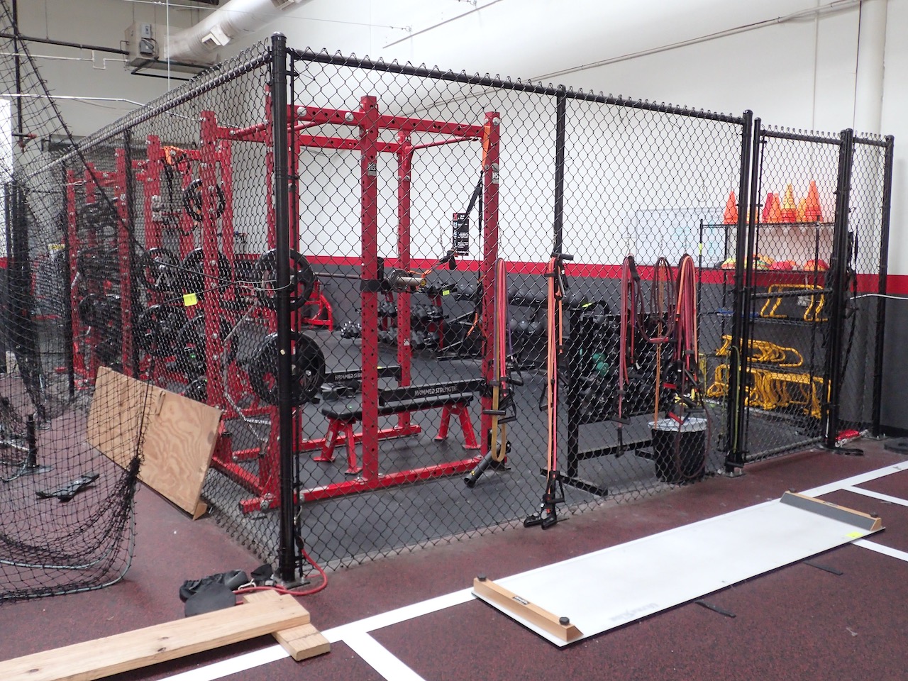 Chainlink Fence Warehouse Cage Components | Surplus Marketplace