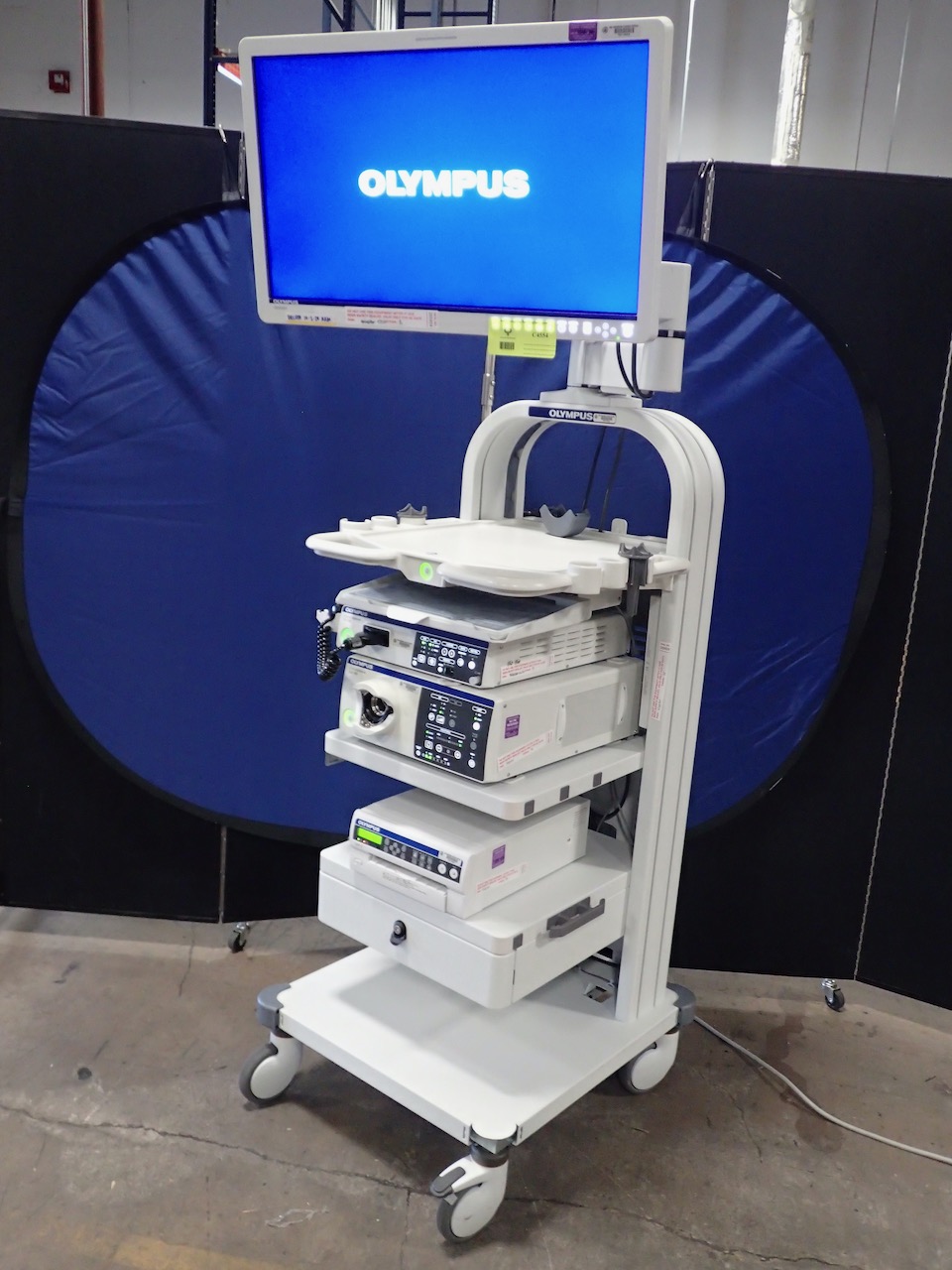 (1) Olympus Evis Exera III Endoscopy Tower | Surplus Marketplace