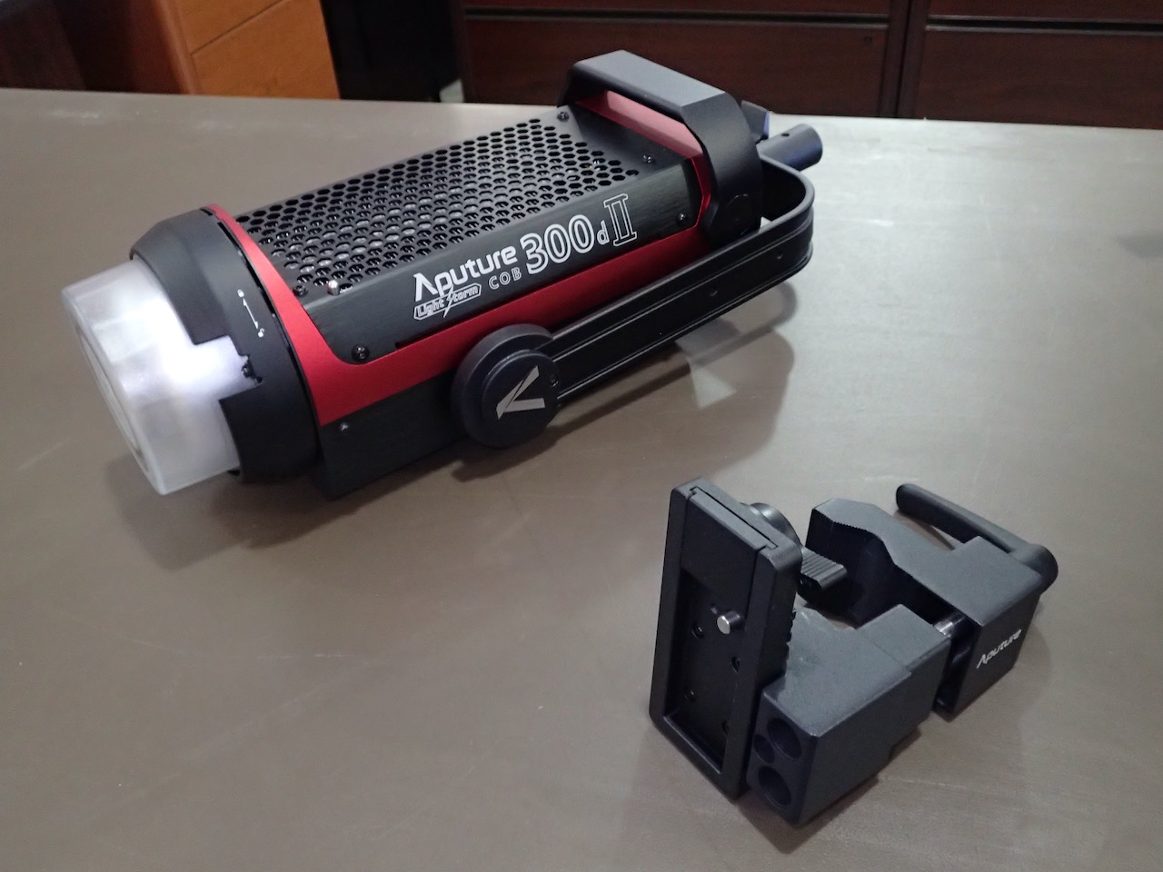 (1) Aputure 300D II Light Storm LED Video Light | Surplus Marketplace