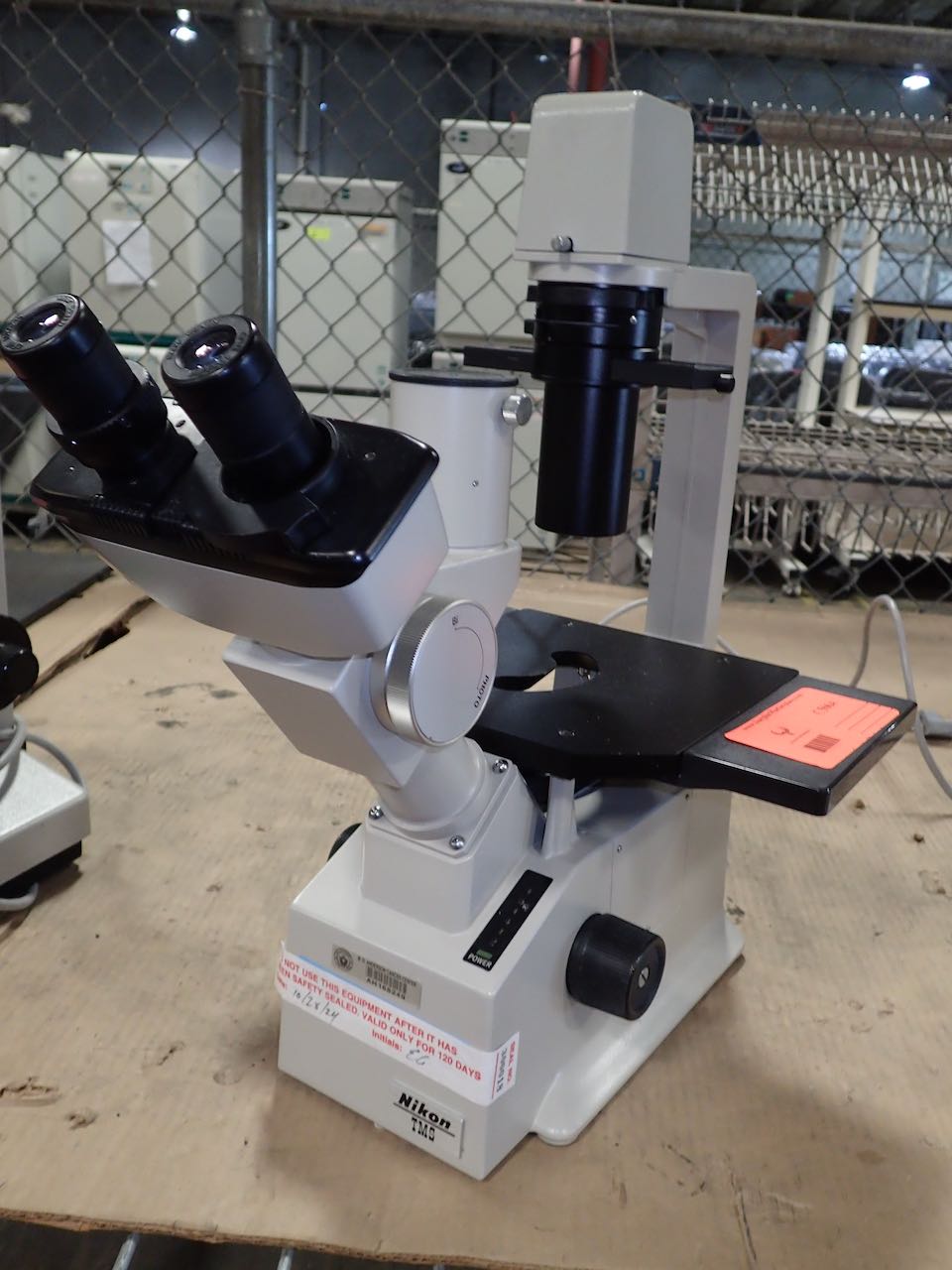 (1) Nikon TMS Inverted Microscope With (3) Objectives | Surplus Marketplace