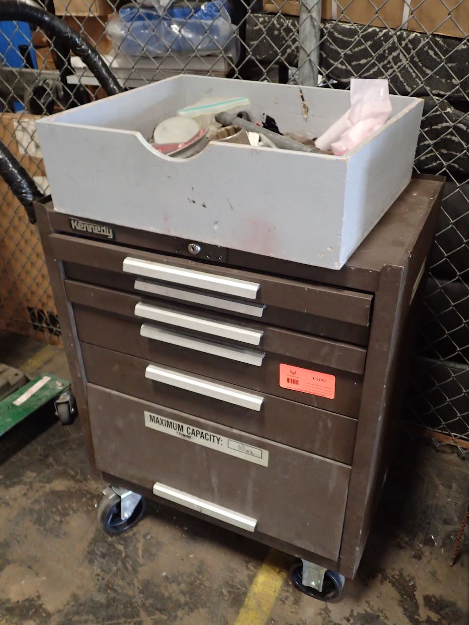 (1) Kennedy Rolling Toolbox With Sockets, Etc. | Surplus Marketplace