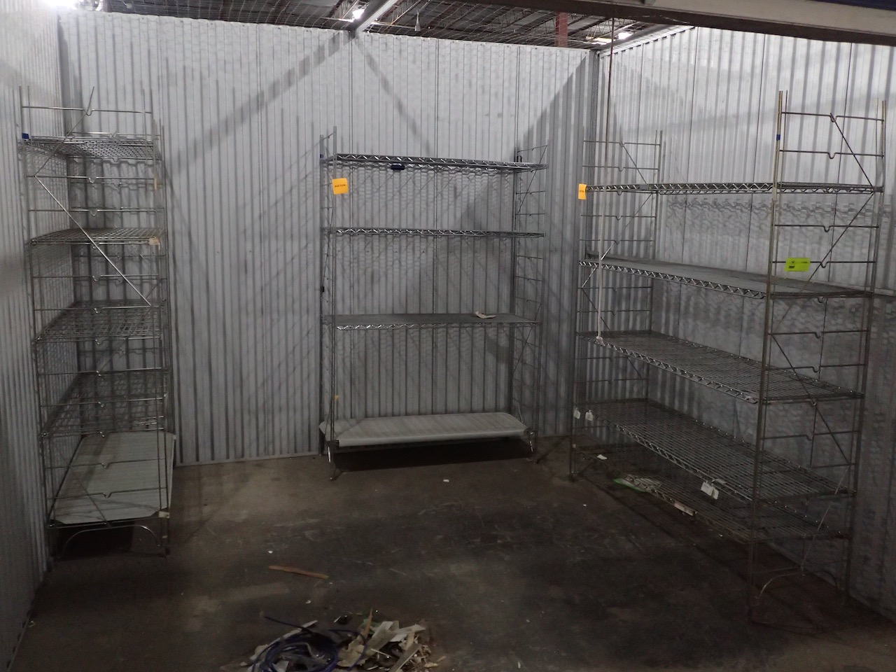(3) Wire Rack Shelf Units | Surplus Marketplace