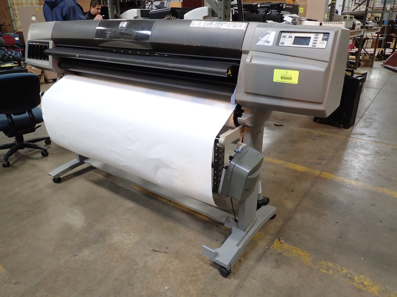 (1) HP DesignJet 5500PS Wide Format Printer | Surplus Marketplace