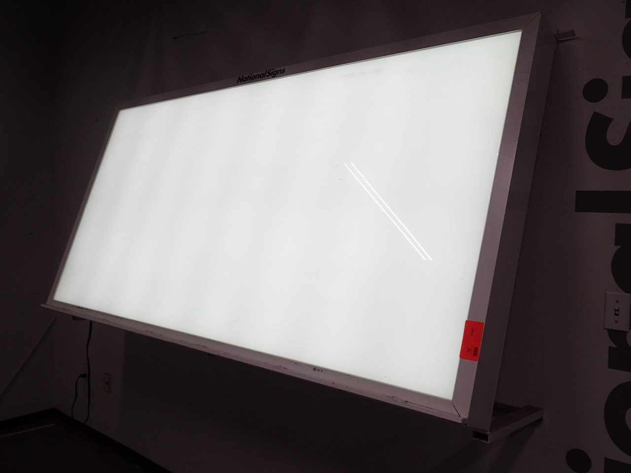Large Wall Mounted Light Box (1st Floor) | Surplus Marketplace