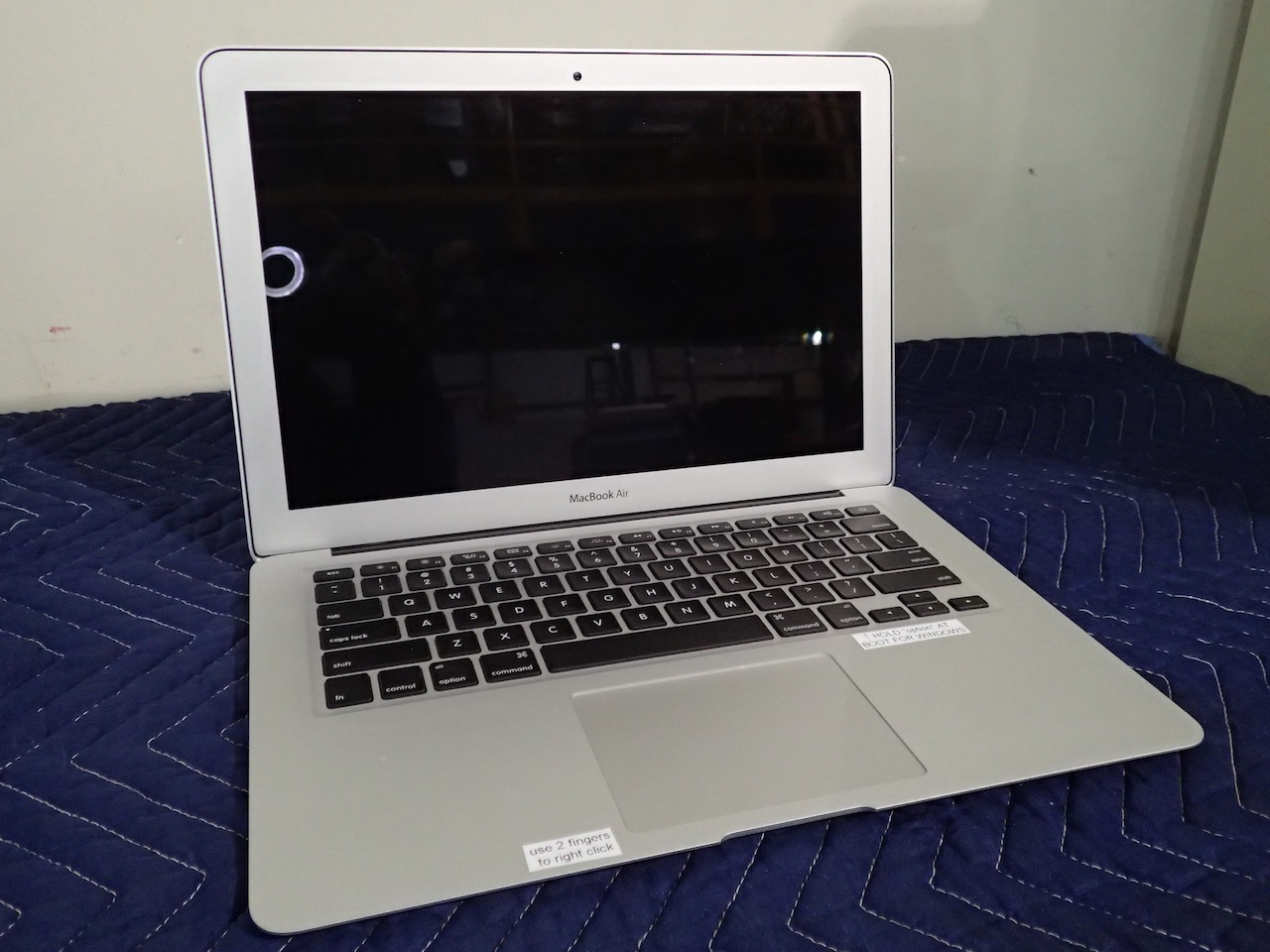 Apple MacBook Air A1466 Computer (Hard Drive Removed) | Surplus Marketplace