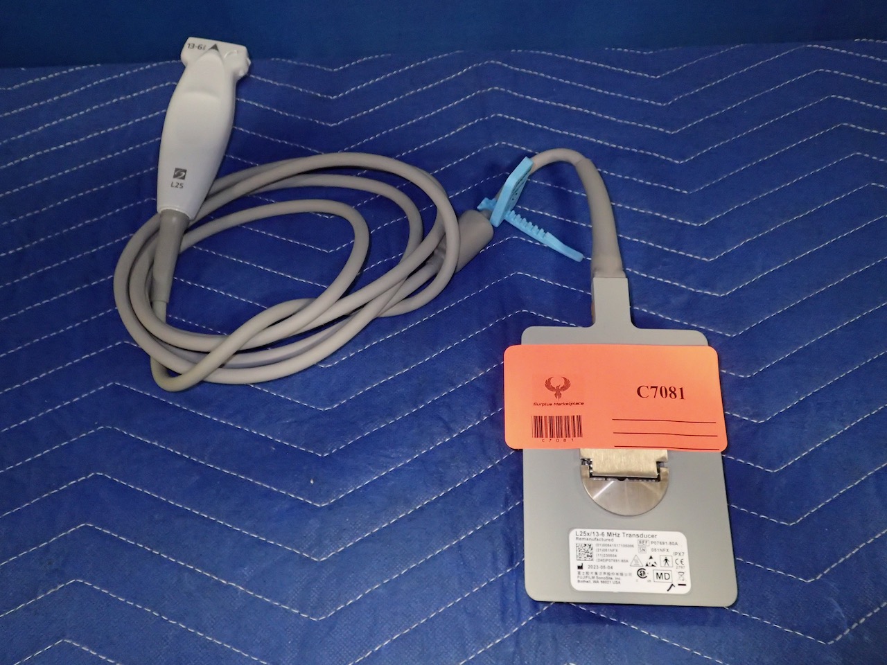 (1) Sonosite L25X Ultrasound Transducer | Surplus Marketplace
