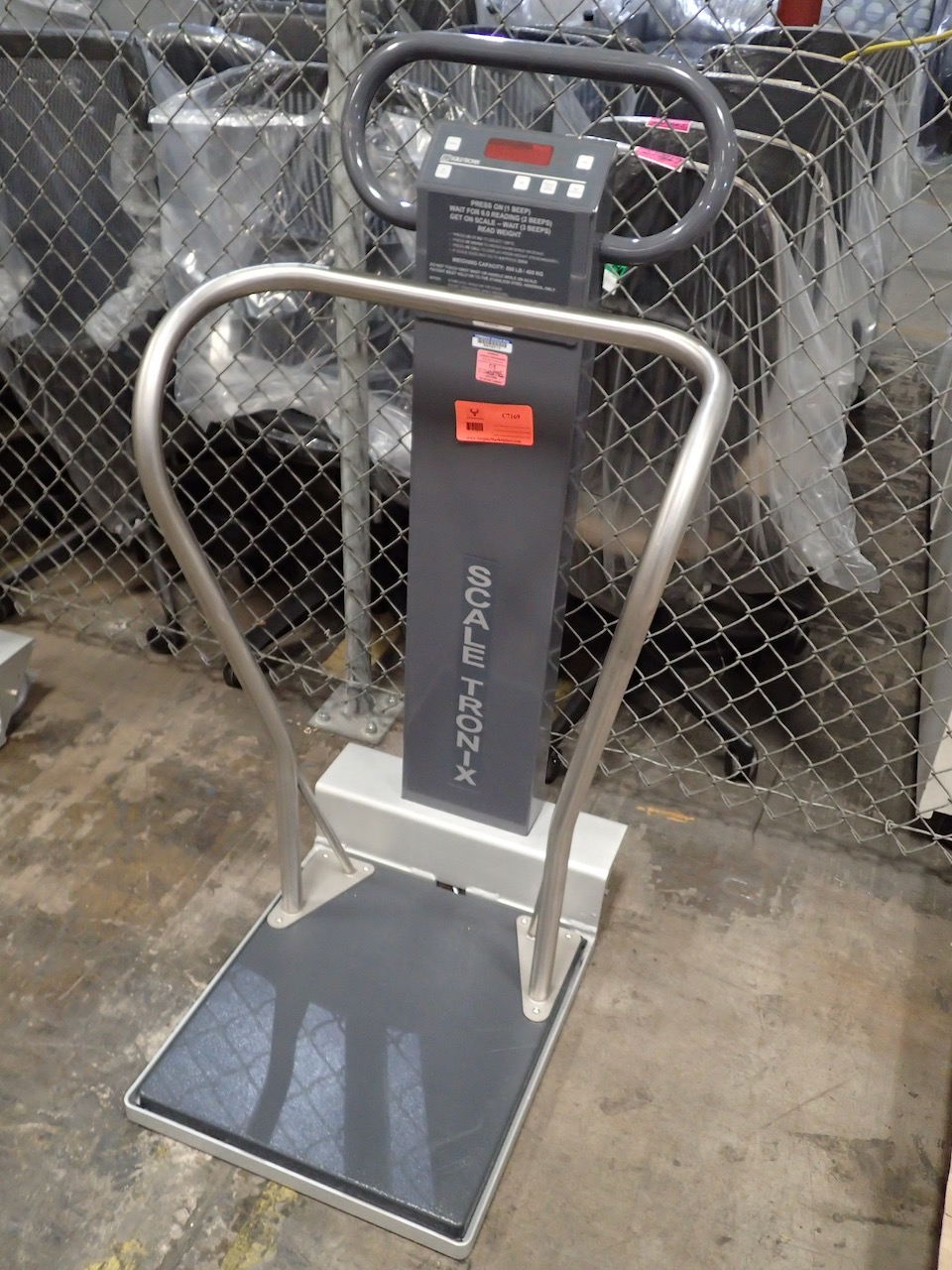 (1) Scale-Tronix Mobile Stand-On Scale | Surplus Marketplace