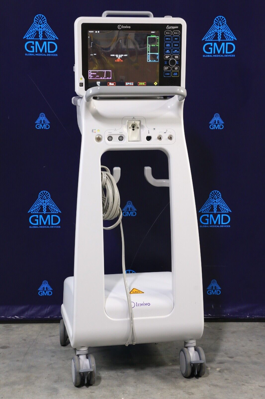 Philips Invivo Expression Patient Monitor With Cart | Surplus Marketplace