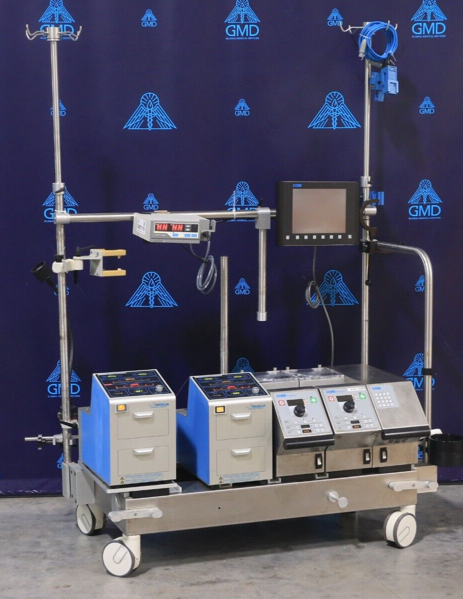 COBE Century Heart Lung Machine 2 Pump Monitors | Surplus Marketplace