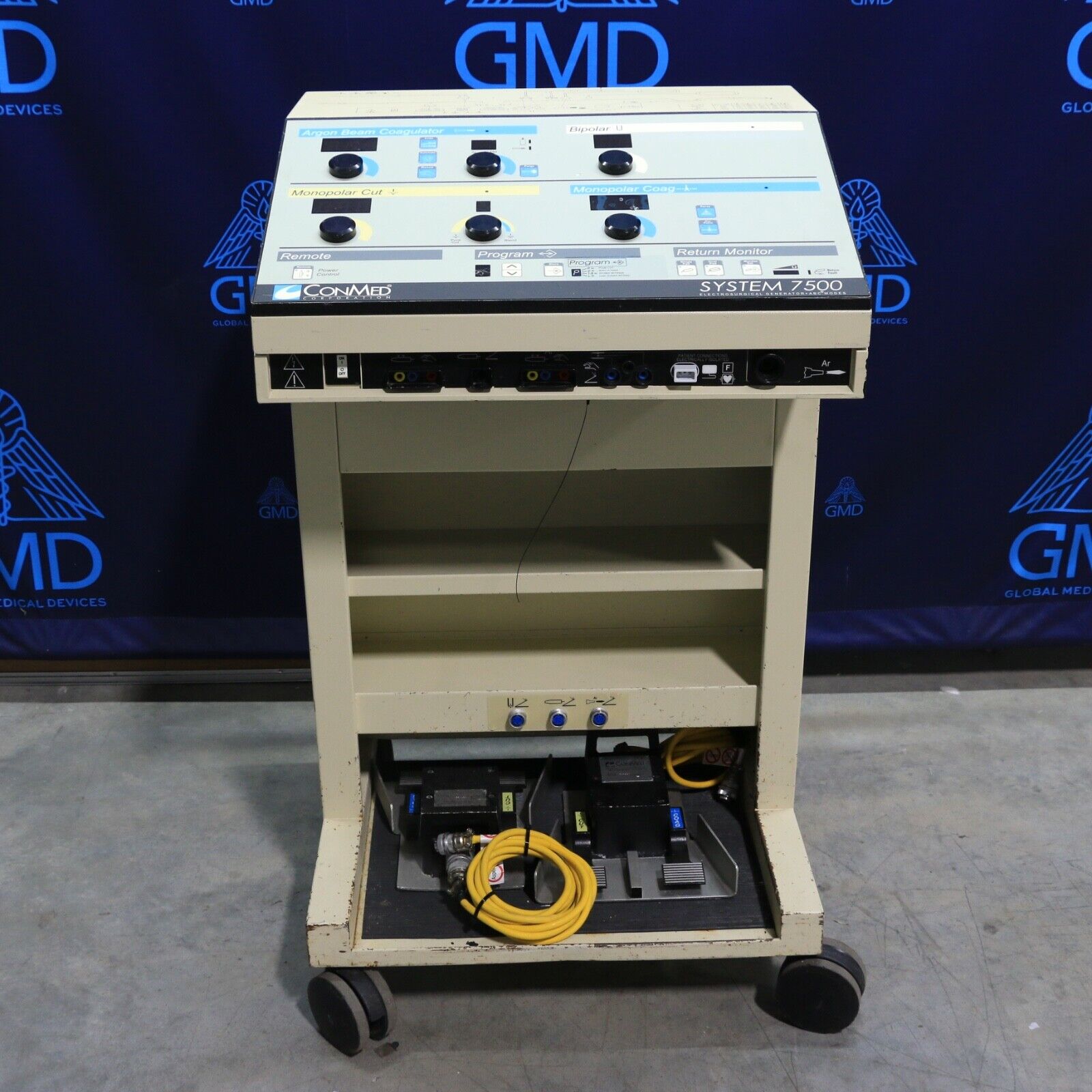 ConMed System 7550 Electrosurgical Generator With Footswitch | Surplus ...