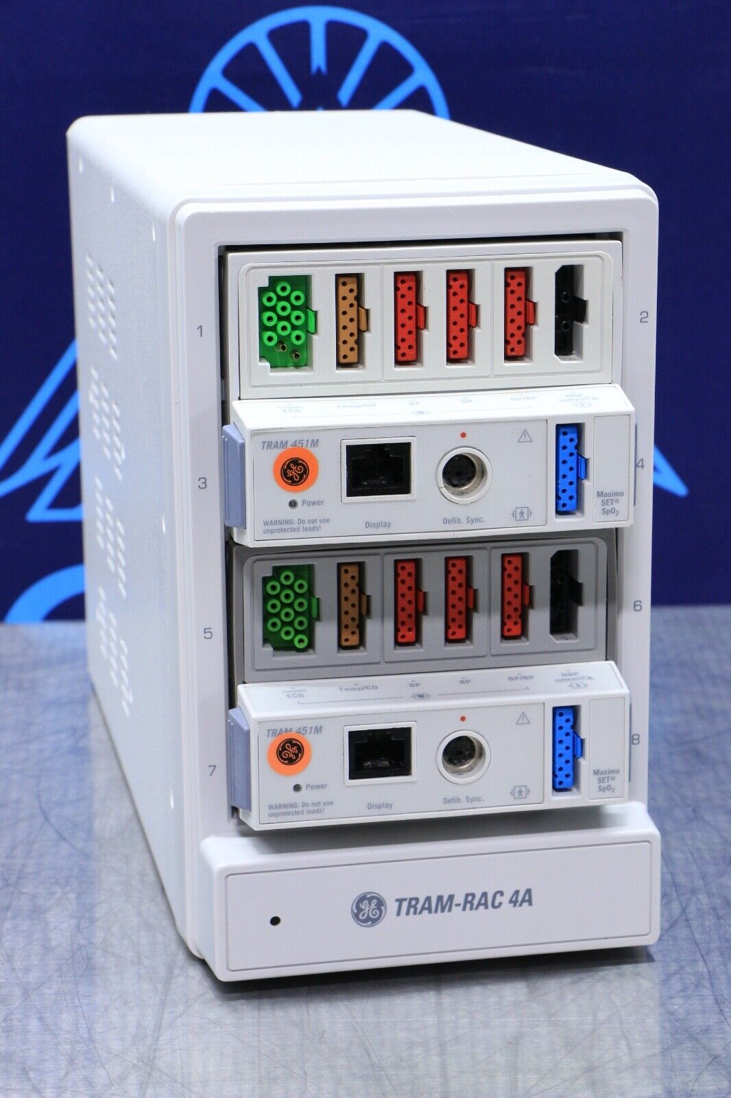 GE Medical System TRAM-RAC 4A Module Rack with Modules | Surplus ...