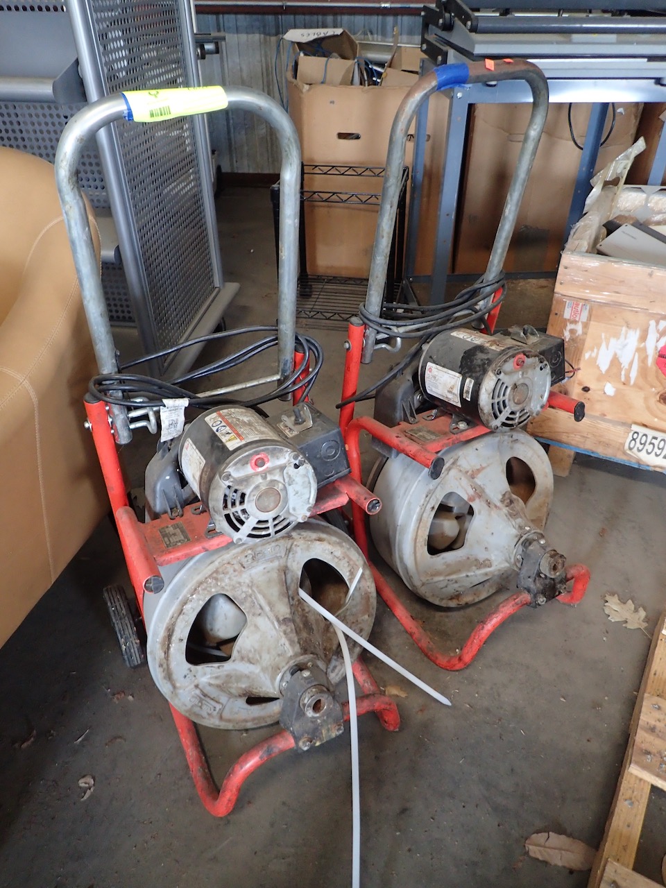 (2) Rigid Electric Snakes | Surplus Marketplace