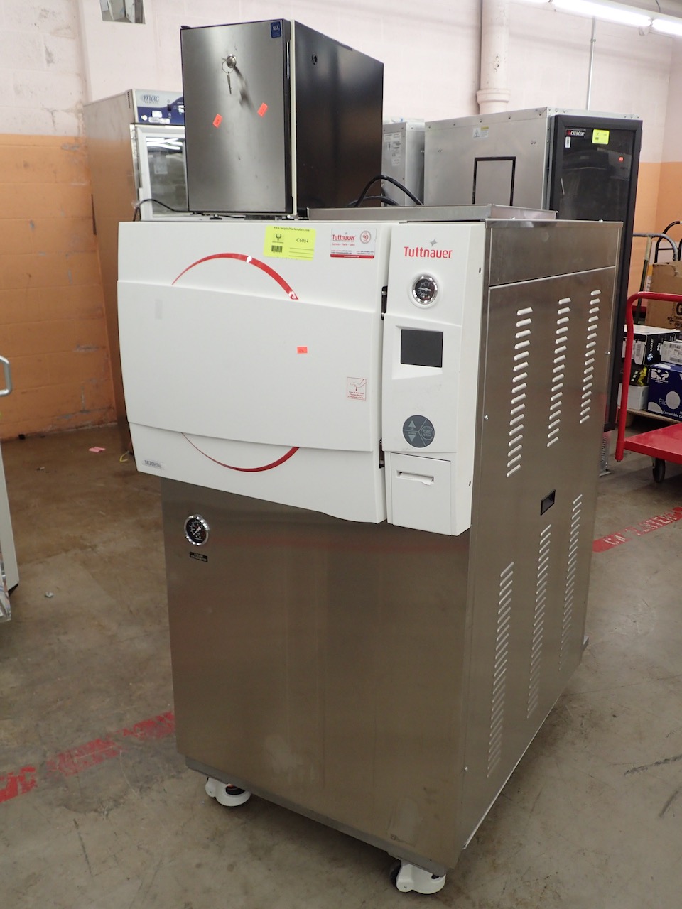(1) Tuttnauer 38720HSG Steam Sterilizer With (1) Vitrifrigo FG101CAR ...