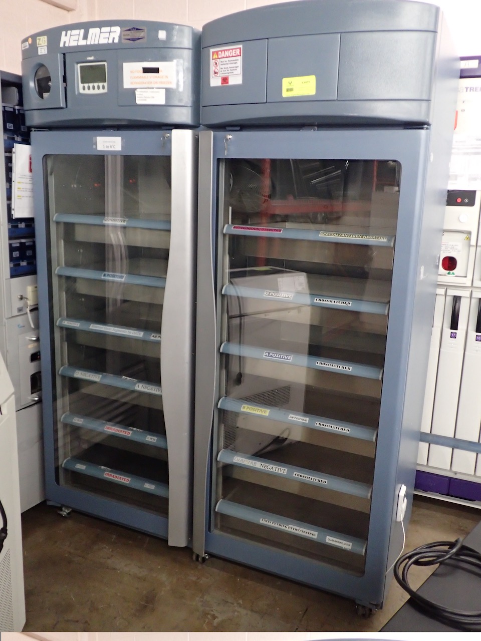 (1) Helmer IB245 Blood Bank | Surplus Marketplace