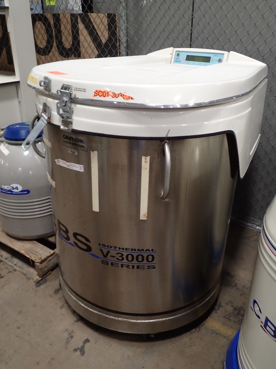 (1) CBS V-3000 Isothermal Nitrogen Tank | Surplus Marketplace