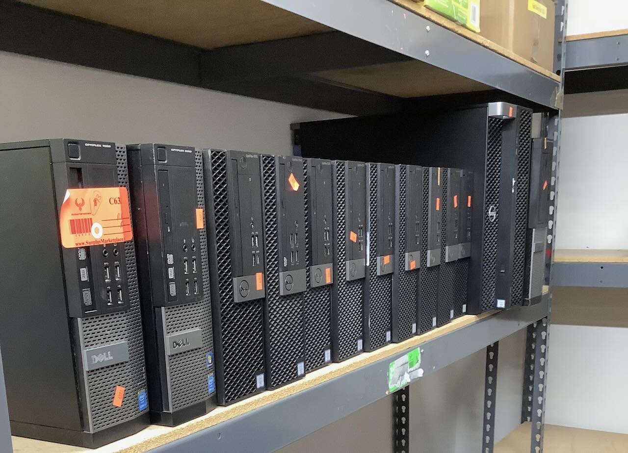 Desktop Lot - (13) Dell Desktop computers | Surplus Marketplace