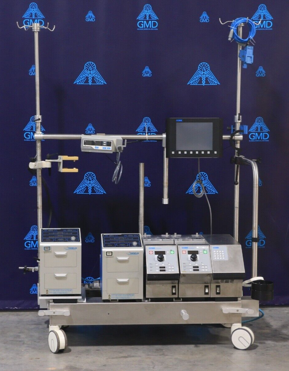 COBE Century Heart Lung Machine 2 Pump Monitors | Surplus Marketplace