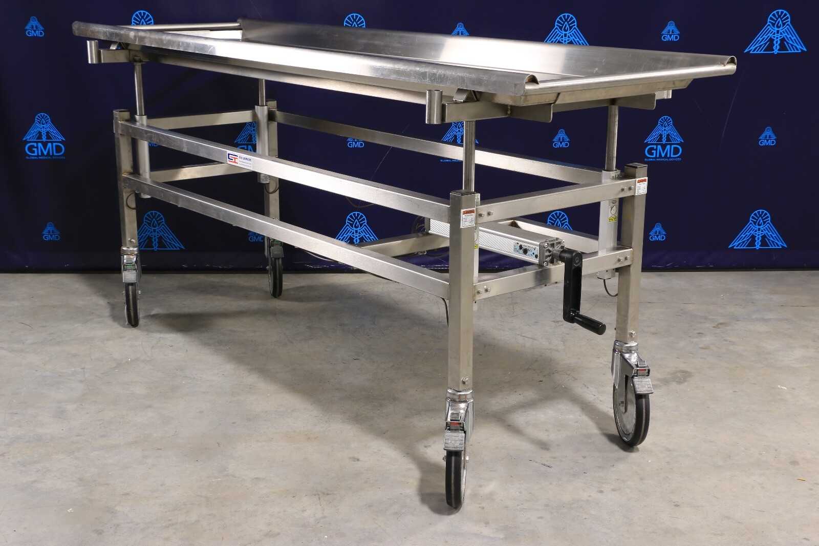 CSI/Jewett CCT3687 Bariatric Cadaver Transport Cart With MT1 Tray ...