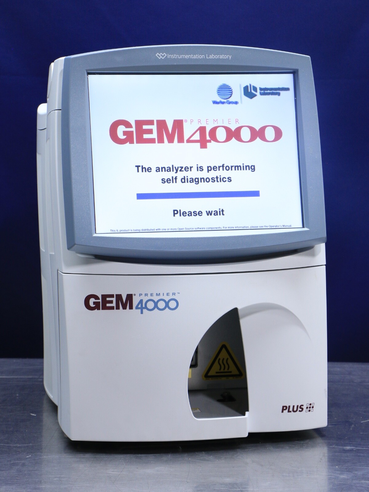 Instrumentation Laboratory Gem Premier 4000 Blood Gas Analyzer ...