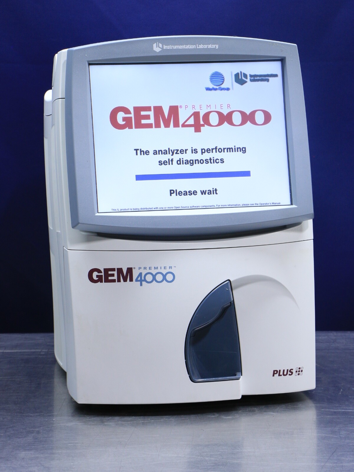 Instrumentation Laboratory Gem Premier 4000 Blood Gas Analyzer ...