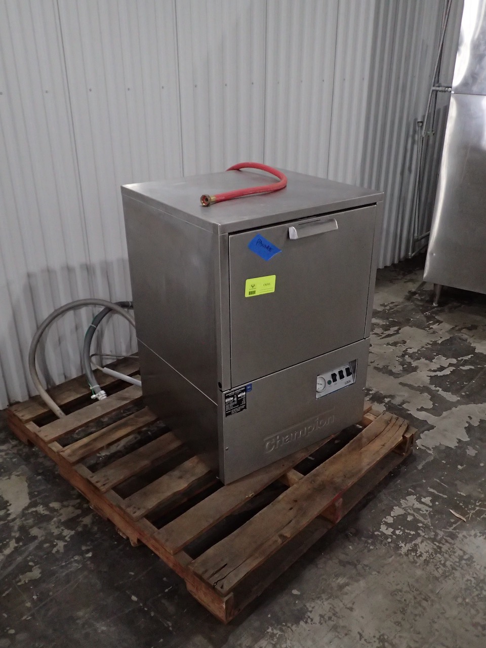 Champion Industries UH-150B Commercial Dishwasher | Surplus Marketplace