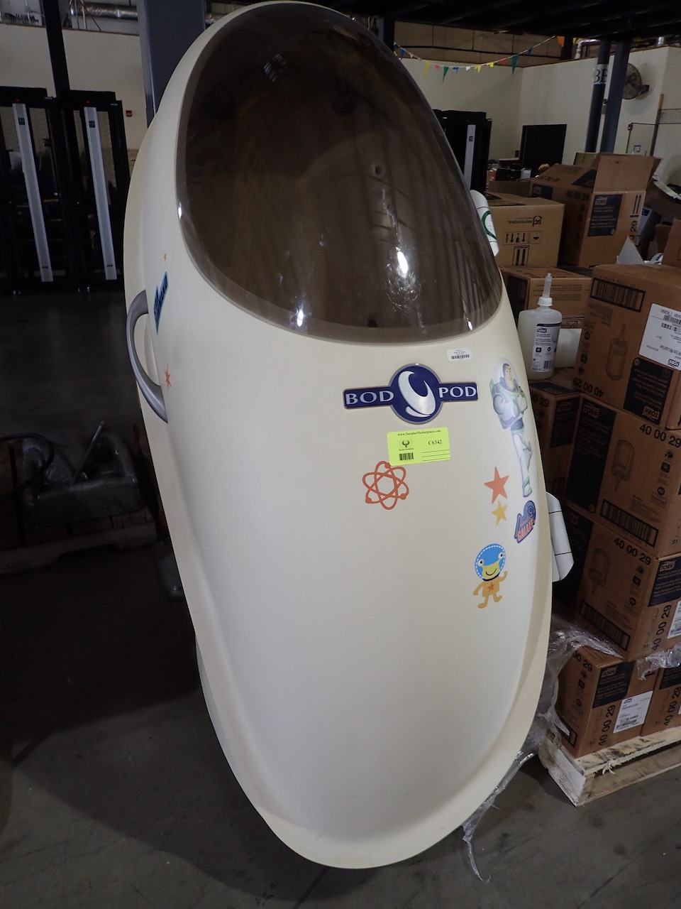 (1) BodPod Child Pulmonary Function Testing Pod | Surplus Marketplace