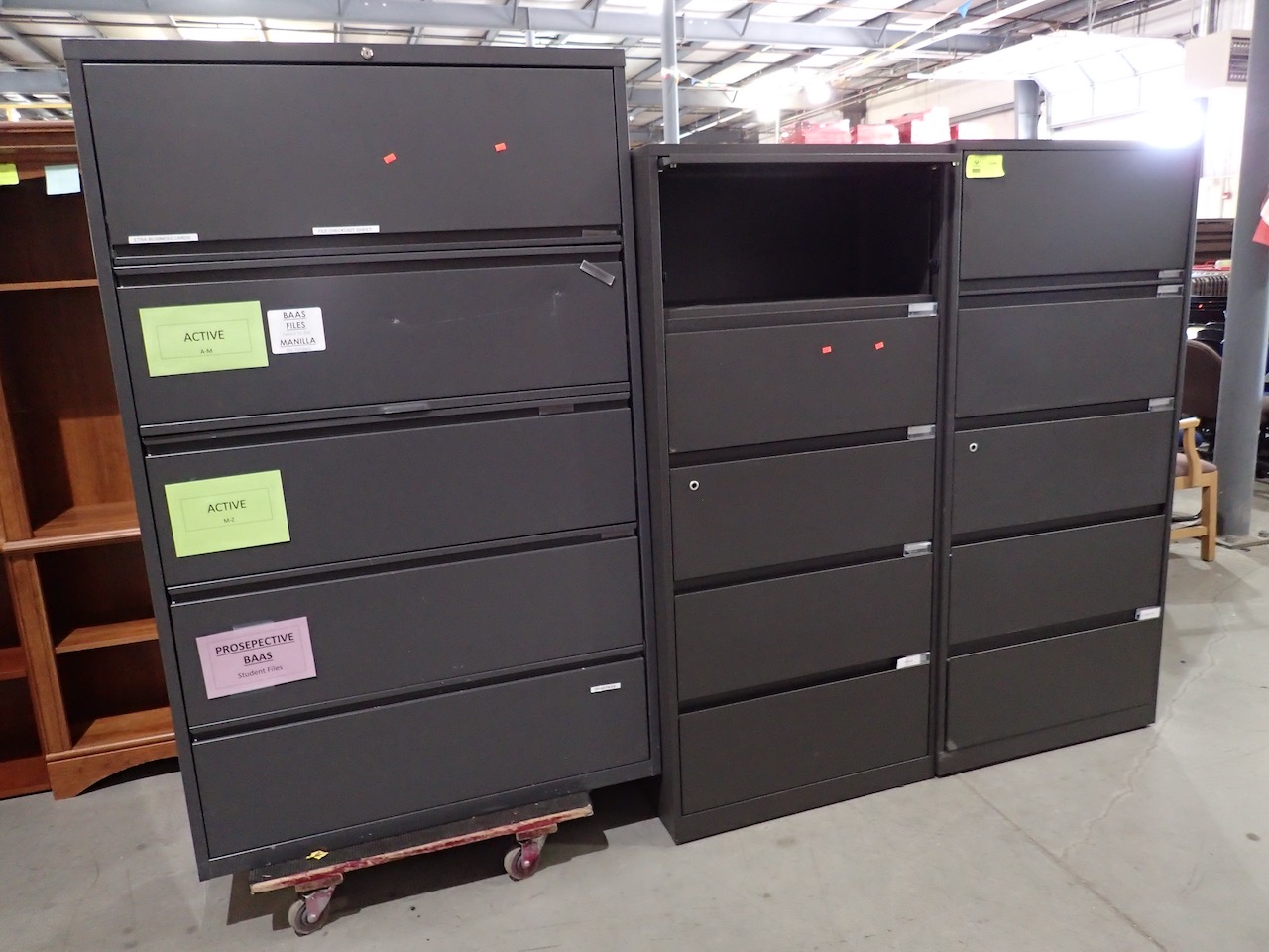 (3) 5-Drawer Lateral Files | Surplus Marketplace