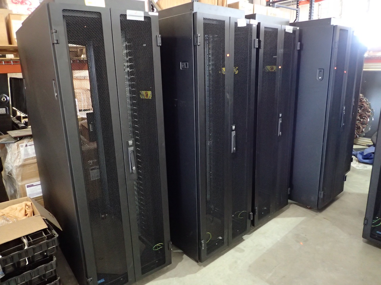 (5) CPI Chatsworth Products, Inc. Server Rack Cabinets | Surplus ...