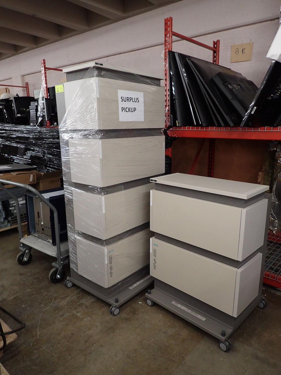 (1) Siemens HiPath 4000 VOIP PABX Switchboard System | Surplus Marketplace