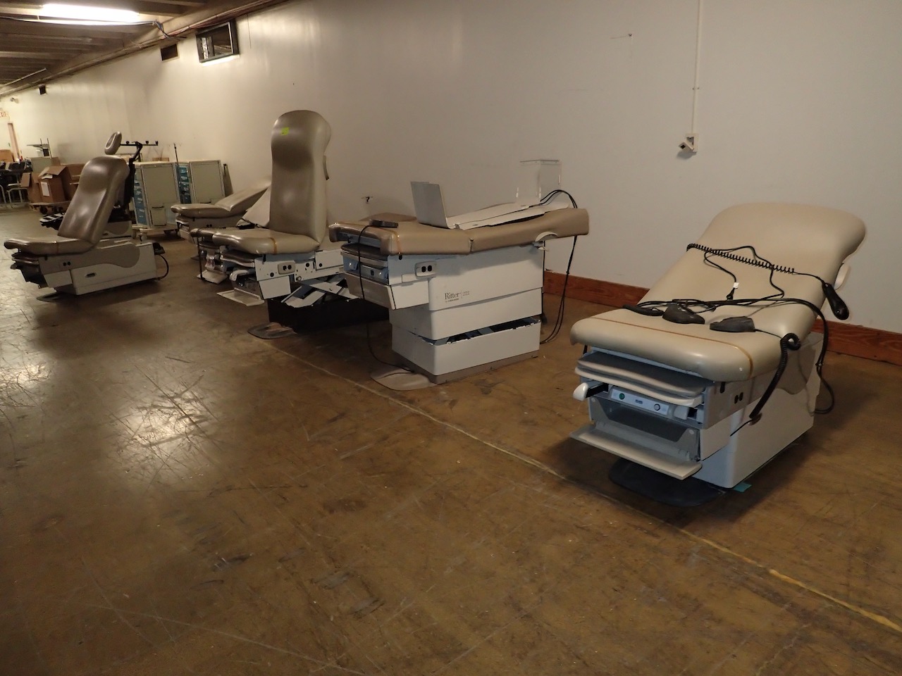 (9) Assorted Ritter Powered Exam Tables | Surplus Marketplace
