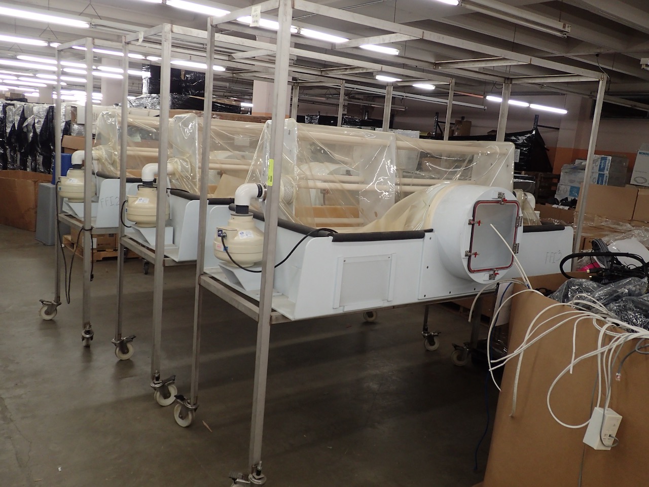 (3) Animal Research Germfree Isolator Units | Surplus Marketplace