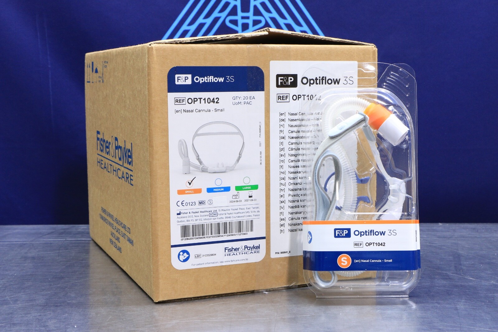 Fisher & Paykel Healthcare Optiflow 3S Small Nasal Cannula Box of 20 ...