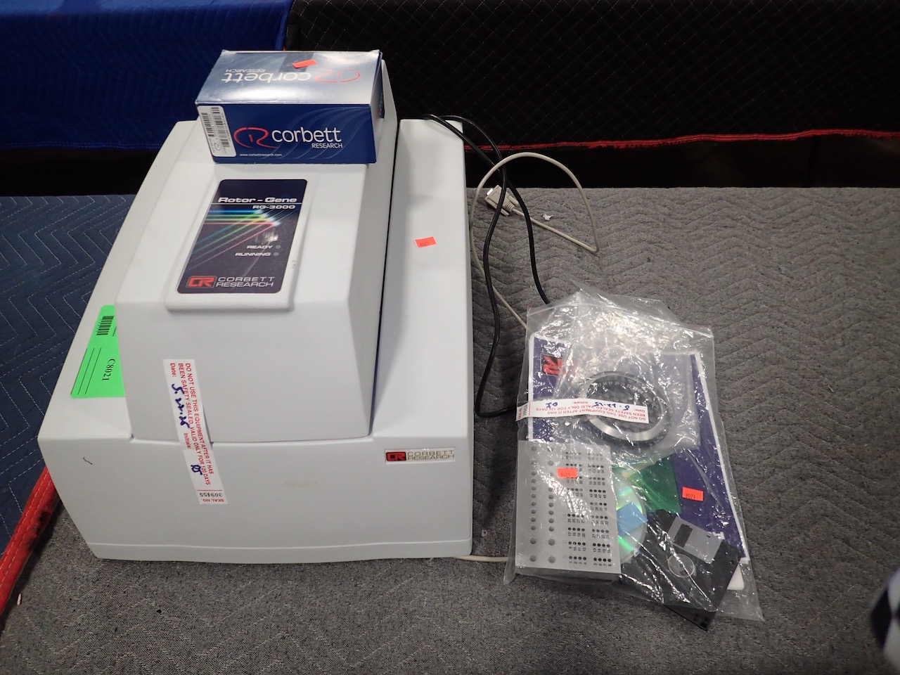 (1) Corbett Research Rotor-Gene RG-3000 Real-Time PCR Cycler With ...