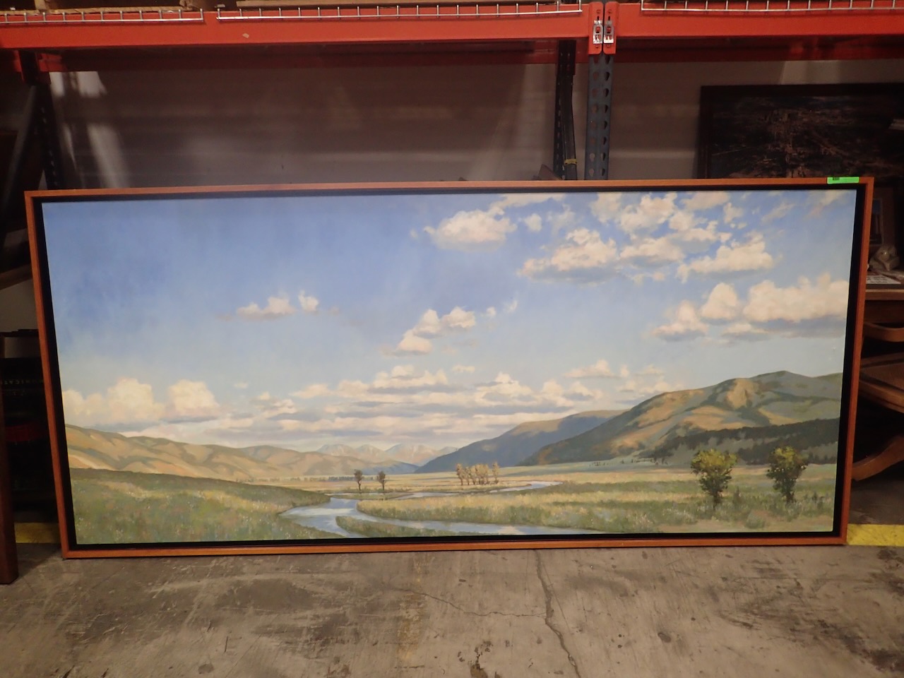 Original Painting by Park 110.5" x 50.5" | Surplus Marketplace