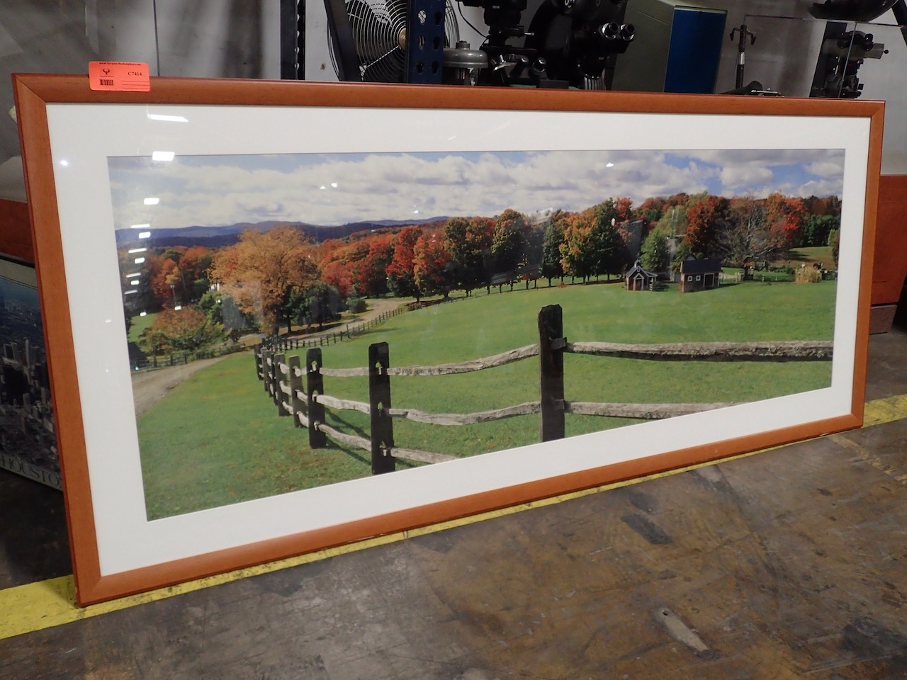 (1) Large Framed Artwork | Surplus Marketplace