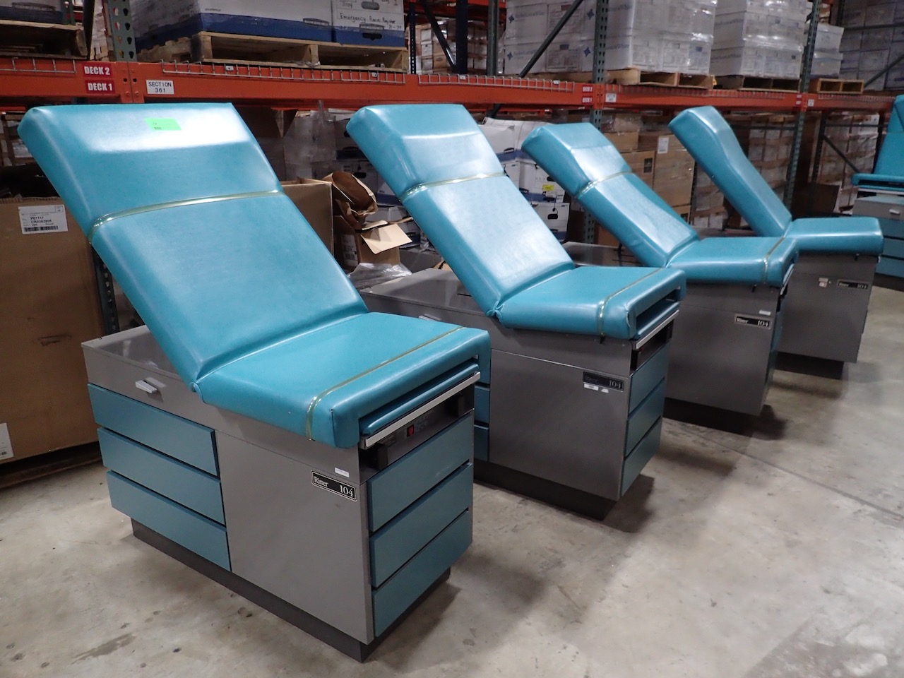(4) Ritter Exam Tables | Surplus Marketplace