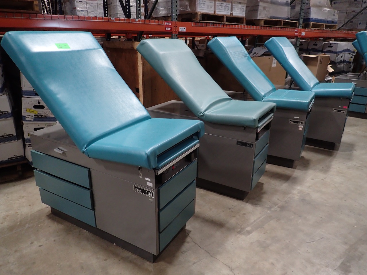 (4) Ritter Exam Tables | Surplus Marketplace