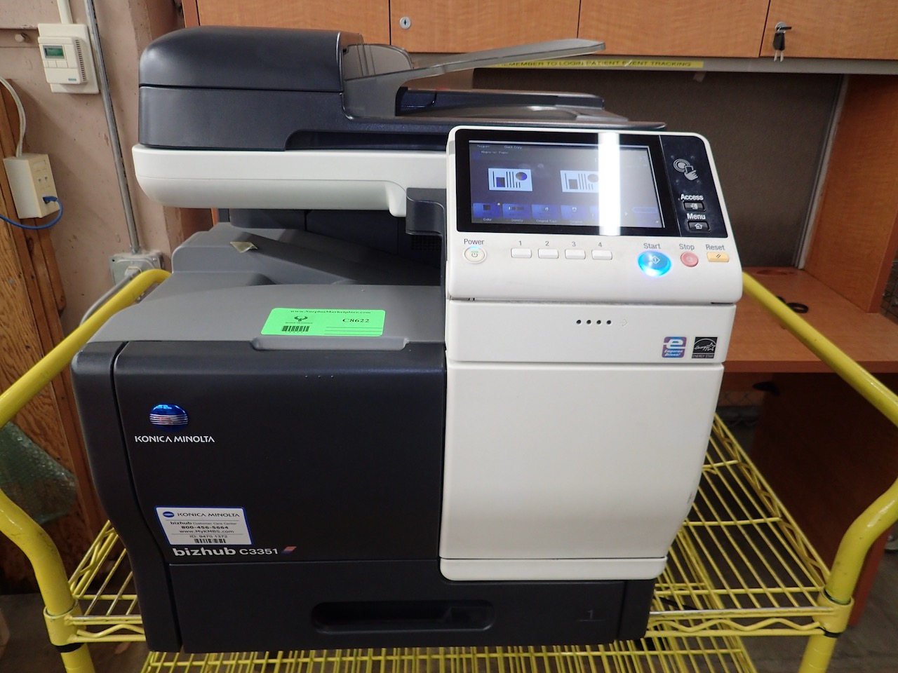 Konica Minolta Bizhub C3351 Color Multifunction Printer | Surplus ...